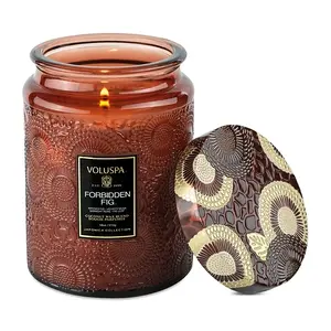 Voluspa Forbidden Fig Large Jar Candle 18 Oz - No Color