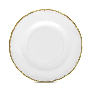ROYAL CROWN DERBY Chelsea Duet Salad Or Dessert Plate - White