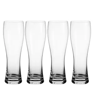 VILLEROY & BOCH Purismo Pilsner Glass, Set Of 4 - Clear