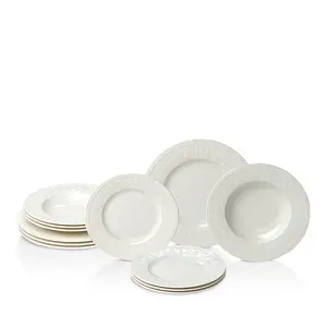 VILLEROY & BOCH Cellini 12-piece Dinnerware Set - White