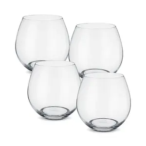 VILLEROY & BOCH Entree Juice/red Wine Stemless Glasses, Set Of 4 - No Color
