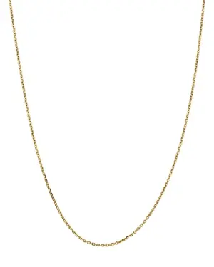 Bloomingdale'S 14k Yellow 1.65mm Diamond-cut Cable Chain 24 - Gold