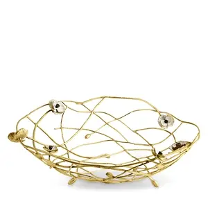 Michael Aram Anemone Centerpiece Bowl - Gold