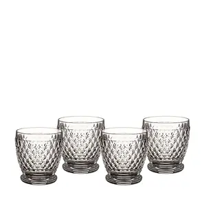 VILLEROY & BOCH Boston Double Old-fashioned Glass, Set Of 4 - Clear