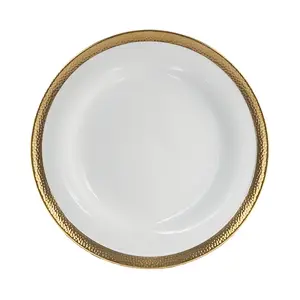 Michael Aram Goldsmith Dinner Plate - White/gold