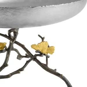Michael Aram Butterfly Ginkgo Fruit Bowl - Silver