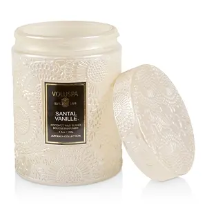 Voluspa Santal Vanille Small Jar Candle, 5.5 Oz - Cream