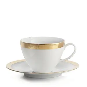 Michael Aram Goldsmith Saucer - White/gold