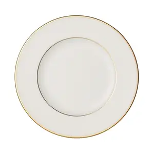 VILLEROY & BOCH Anmut Gold Bread & Butter Plate - White