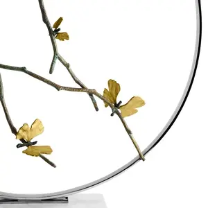 Michael Aram Butterfly Ginkgo 22 Moon Gate Sculpture