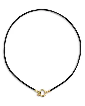 Temple St. Clair 18k Yellow Gold Necklace - Black/gold