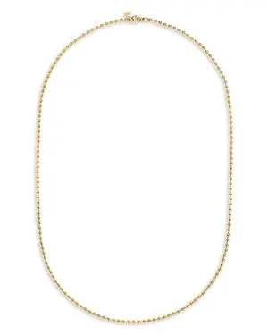 Temple St. Clair Classic Ball Chain Necklace - Gold