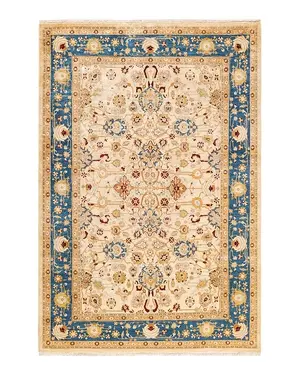 Bloomingdale'S Mogul M1210 Area Rug, 6'1 X 8'10 - Ivory