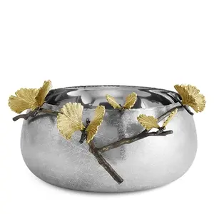 Michael Aram Butterfly Ginkgo Bowl - Silver/gold