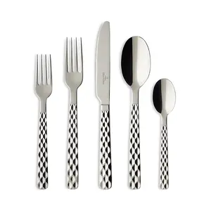 VILLEROY & BOCH Boston 5-piece Flatware Set - Silver