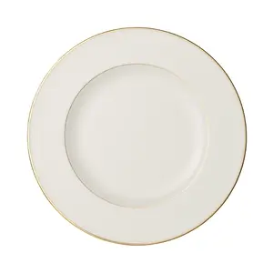VILLEROY & BOCH Anmut Gold Dinner Plate - White