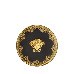 Versace By Rosenthal I Love Baroque Nero Plate - Black