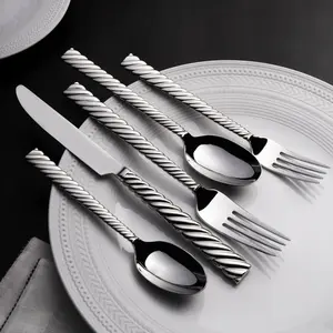 Michael Aram Twist 5-piece Flatware Set