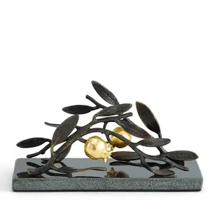 Michael Aram Pomegranate Vertical Napkin Holder - Bronze