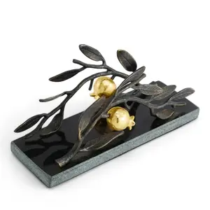 Michael Aram Pomegranate Vertical Napkin Holder - Bronze