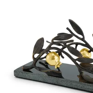 Michael Aram Pomegranate Vertical Napkin Holder - Bronze