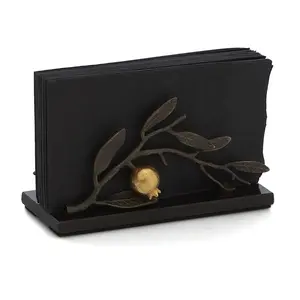 Michael Aram Pomegranate Vertical Napkin Holder - Bronze