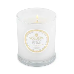 Voluspa Suede Blanc Candle