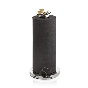 Michael Aram Butterfly Ginkgo Paper Towel Holder - Silver