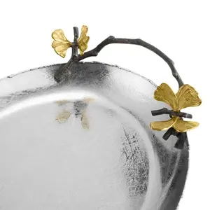 Michael Aram Butterfly Ginkgo Medium Tray - Silver