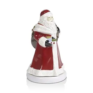 VILLEROY & BOCH Nostalgic Melody Musical Santa Figurine - No Color