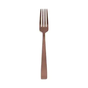 SAMBONET Flat Stainless Steel Serving Fork - Copper
