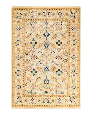 Bloomingdale'S Mogul M1251 Area Rug, 6'1 X 9 - Ivory