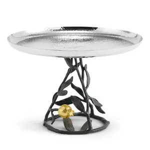 Michael Aram Pomegranate Pastry Stand - Silver