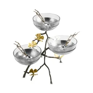 Michael Aram Butterfly Ginkgo Triple Bowl Set - Multi