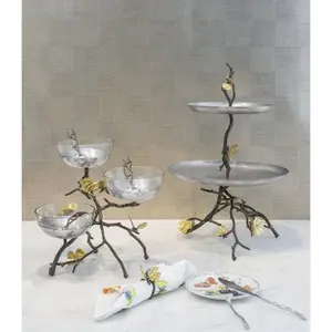 Michael Aram Butterfly Ginkgo 2-tier Etagere