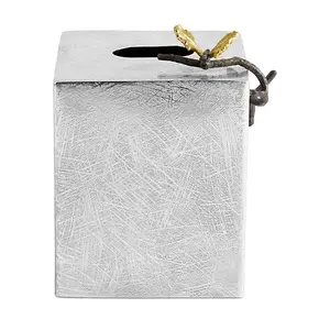Michael Aram Butterfly Ginkgo Tissue Box - Silver