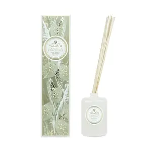 Voluspa Eucalyptus & Sage Reed Diffuser 6.5 Oz - White