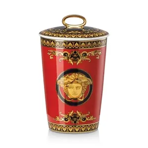 Versace Medusa Scented Candle - Red