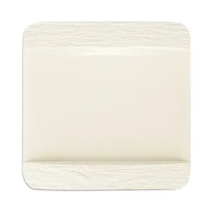 VILLEROY & BOCH Manufacture Rock Blanc Dinner Plate - White
