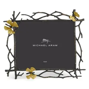 Michael Aram Butterfly Ginkgo Picture Frame, 8 X 10 - Silver/gold