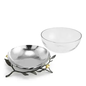 Michael Aram Pomegranate Glass Serving Bowl