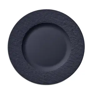 VILLEROY & BOCH Manufacture Rock 4 Piece Place Setting - Black