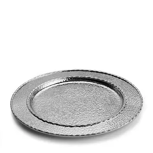 Michael Aram Hammertone Charger - Silver