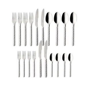 VILLEROY & BOCH Montauk 20 Piece Flatware