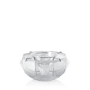 Versace Medusa Lumiere Caviar Bowl - Clear