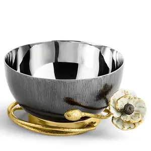 Michael Aram Anemone Nut Dish - Gray