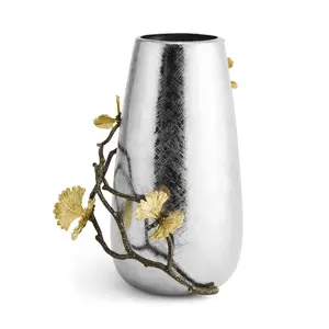 Michael Aram Butterfly Ginkgo Large Vase - Silver