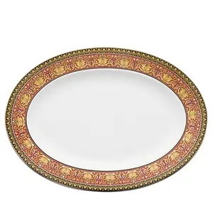 Versace Rosenthal Meets Medusa Platter, 15.75 - Red