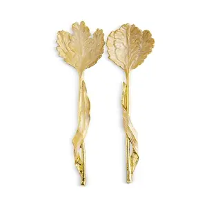Michael Aram Two Piece Tulip Serving Set - Gold
