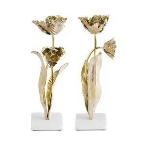 Michael Aram Tulip Candleholders, Set Of 2